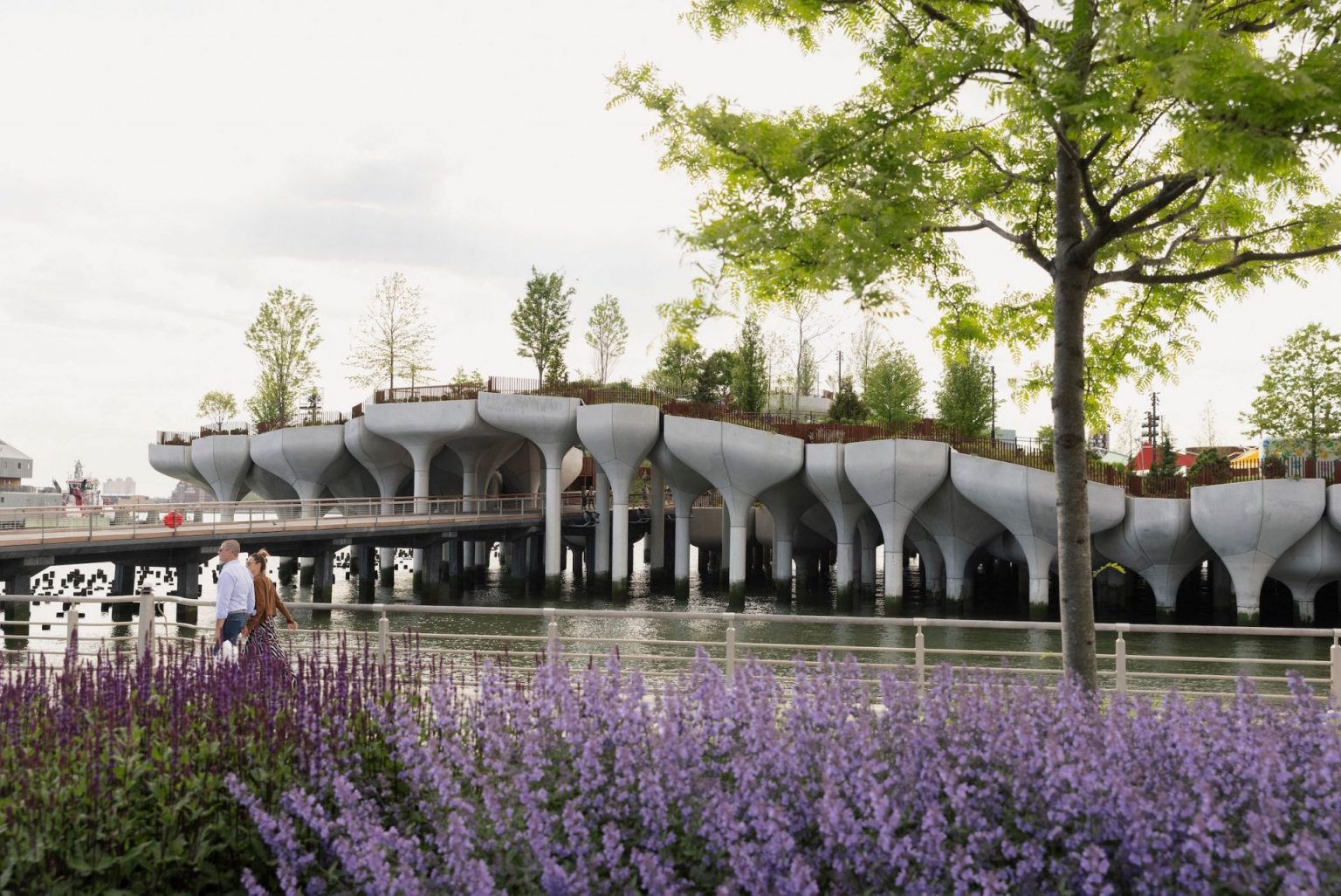 NYC's New Park On The Hudson River Is A Little City Oasis | Wanderoam